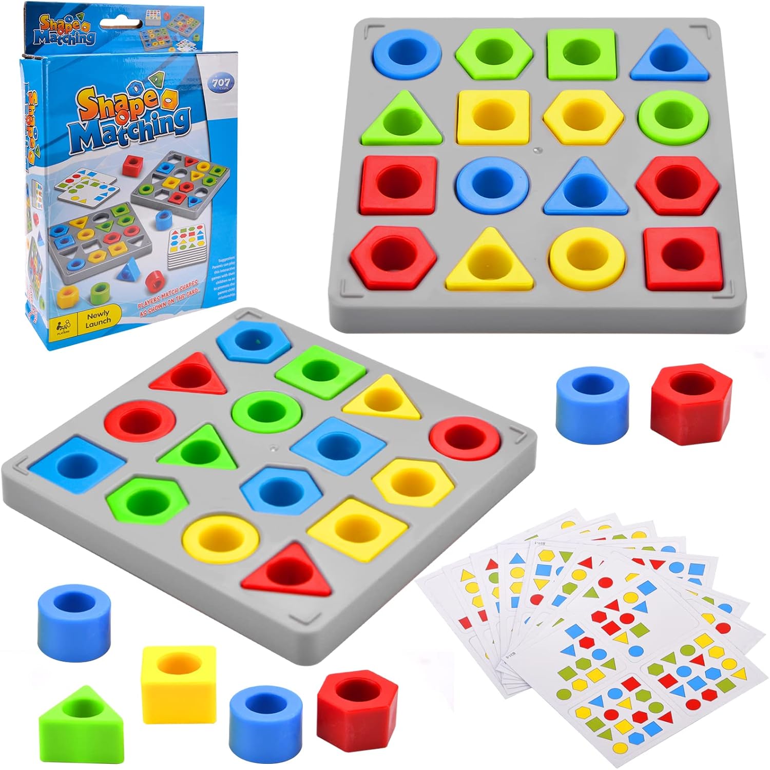 Shape Adjustment Game, Shape Matching Game, Color Sensory Learning Rec ...