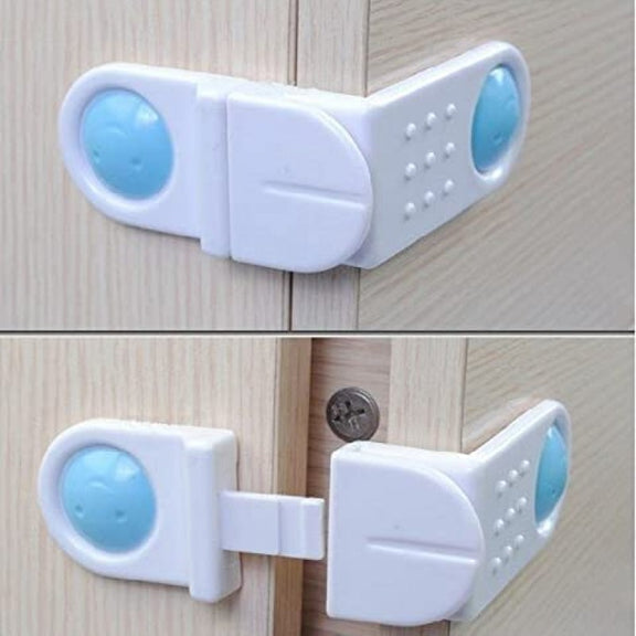 (Pack Of 2) Child Safety Door L Shaped Lock – Gifto.pk