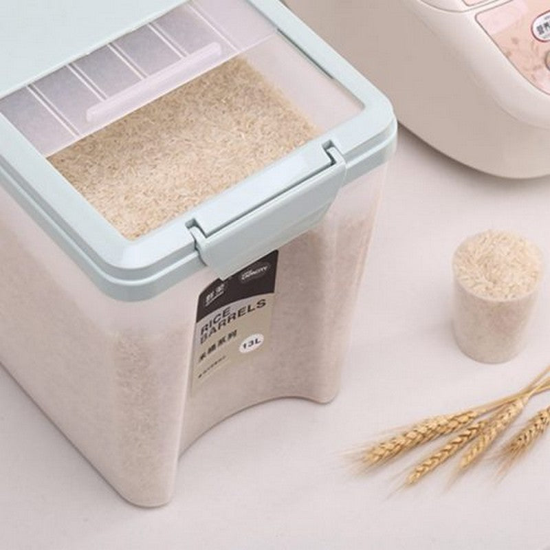 Rice Bucket Cereal Storage Box Bean Rice Plastic Container – Gifto.pk