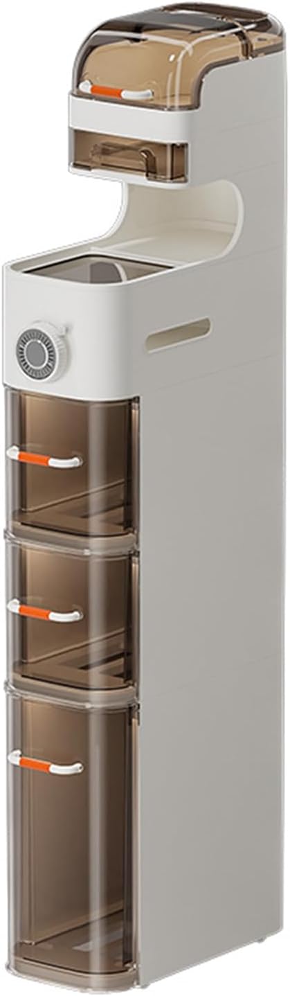 2,3,4 Layer Slim Organizer Cabinet Bathroom Standing Cabinet, Bathroom ...