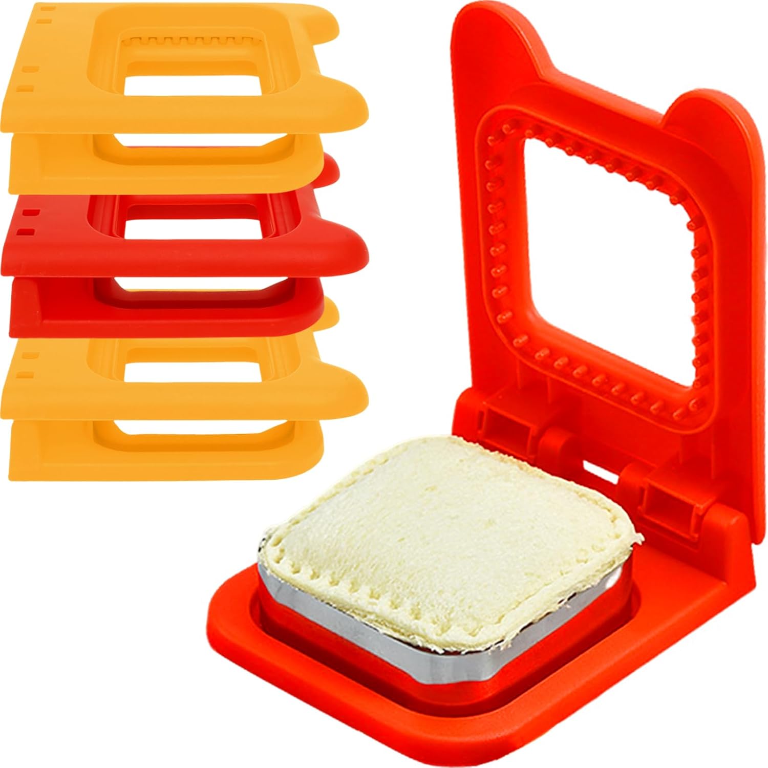 Stainless Steel Pocket Sandwich Maker, Sandwich Cutter and Sealer for ...