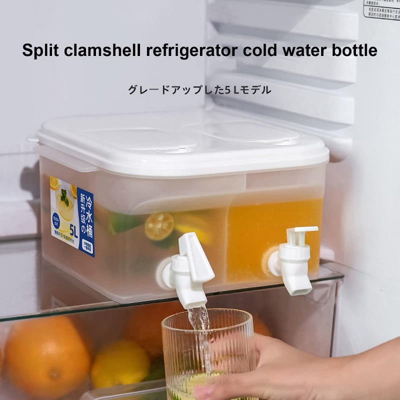 Portable Desktop Juice Milk Water Beverage Dispenser With Double Tap ...