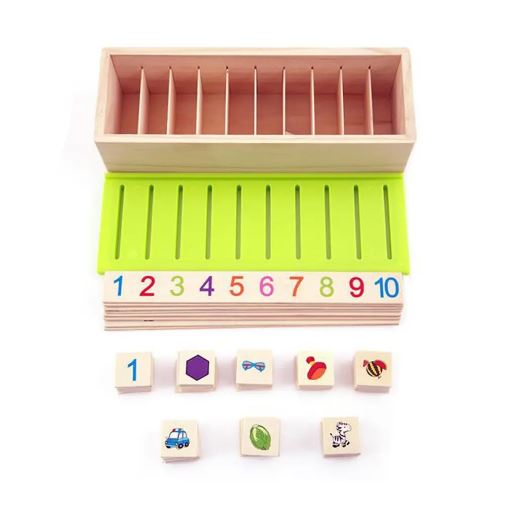 Wooden Knowledge Classification Box – Gifto.pk