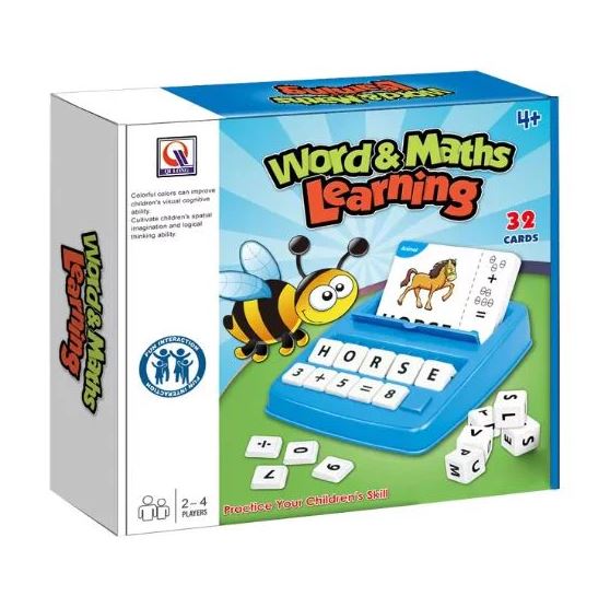 (2 in 1) Word and Maths Learning Kit – Gifto.pk
